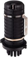China 24/48/72/96/144 Cores Fiber Optic Vertical Heat-Shrink Closure 1 Oval 8 Round Ports for sale