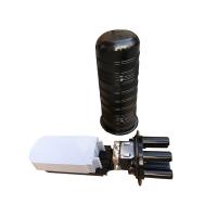 China 24/48/72/96/144 Cores Fiber Optic Vertical Heat-Shrink Closure 1 Oval 8 Round Ports for sale
