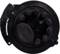 China 24/48/72/96/144 Cores Fiber Optic Vertical Heat-Shrink Closure 1 Oval 8 Round Ports for sale