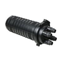 China 24 cores Dome Fiber Optic Splice Closure with 2 In 2 Out Ports and IP68 Environmental Protection for sale