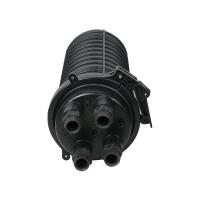 China 24 cores Dome Fiber Optic Splice Closure with 2 In 2 Out Ports and IP68 Environmental Protection for sale