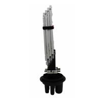China 96FO Capacity Fiber Optic Splice Closure with 4+1 Ports for Outdoor Application for sale
