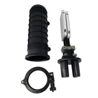 China 1 in 2 Out IP68 Waterproof Dome Fiber Splice Closure with 48 Cores Capacity for Aerial and Underground Application for sale