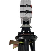 China 1 In-6 Out Ports Dome Fiber Optic Joint Closure for 144 Cores with IP68 Waterproof Rating for sale