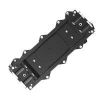 China Outdoor Waterproof Fiber Optic Splice Closure with 2 In 2 Out Ports for 24-48 Cores in PP and ABS Materials for sale