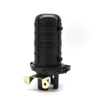 China 12 Cores 1 In 3 Out Vertical Heat-Shrink Fiber Optic Closure for Outdoor Splice Protection for sale