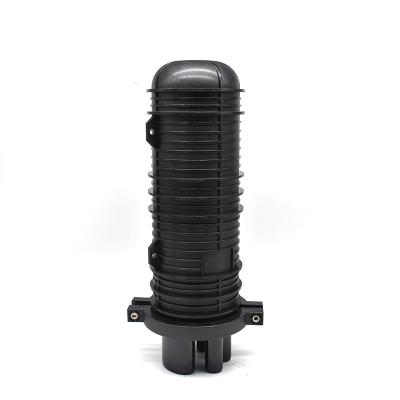 China 1 In 4 Out Ports Vertical Type Fiber Optic Splice Closure IP67/IP68 Rated for 24/48/72/96 Cores for sale