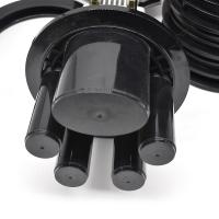 China 1 In 4 Out Ports Vertical Type Fiber Optic Splice Closure IP67/IP68 Rated for 24/48/72/96 Cores for sale