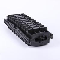 China 48 Cores Inline Type Fiber Optic Splice Closure 2 In 2 Out Waterproof for sale