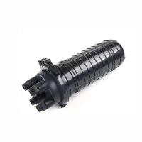 China 24 Cores Waterproof IP65 Fiber Optic Splice Closure with 2 In 2 Out Ports Dome Type for sale