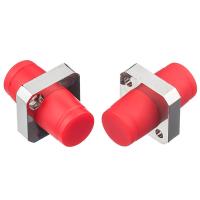 China Singlemode Simplex FC UPC Square Type Fiber Optic Adaptor for Precise Alignment and Low Signal Loss for sale