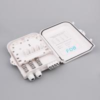 China IP65 Waterproof 8 Cores Fiber Optic Termination Box with PC+ABS Material for FTTH Network for sale