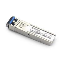 China 1.25Gbps SFP Transceiver Module 1310nm Wavelength 40km Reach For High Speed Data Communication for sale