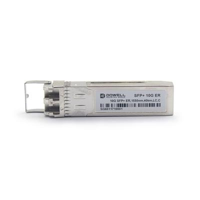China Up to 10.31Gb/s 10G ER 1550nm 40km SFP Optical Transceivers Module for sale