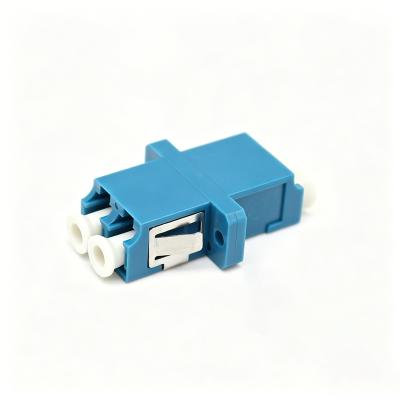 China LC UPC Duplex Fiber Optic Adapter with Flange for sale