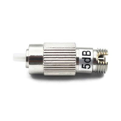 China 5dB 7dB 10dB Fiber Optic FC UPC Male-Female Attenuator for sale