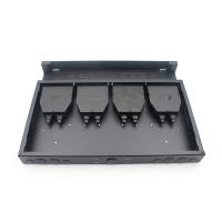 China 19 Inch Rack Mounted 1U Height MPO-LC 96 Fibers Fiber Patch Panel for High-Density Data Centers for sale