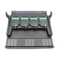 China 19-inch 1U 2U 4U 144F MPO-LC Fiber Optic Patch Panel with Cassette - Ultra-high Density, Double Rail Design, ABS MPO Module for sale