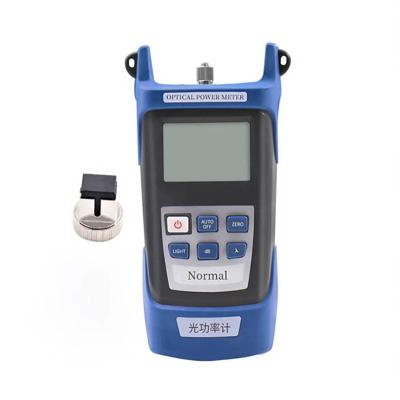 China Handheld Fiber Optical Power Meter OPM with 850~1625nm Wavelength Range and SC/FC/ST Connectors for Portable Field Testing for sale