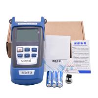 China Handheld Fiber Optical Power Meter OPM with 850~1625nm Wavelength Range and SC/FC/ST Connectors for Portable Field Testing for sale