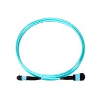 China 3.0mm MPO to MPO Fiber Optic Patch Cord with High-Speed 100Gbps, Low Insertion Loss ≤0.5dB, and Multi-Core Support 8-44 Fibers for sale