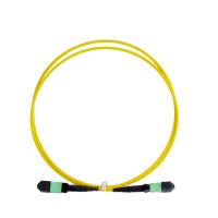 China Singlemod G657A1 MPO to MPO Fiber Optic Patch Cord for sale