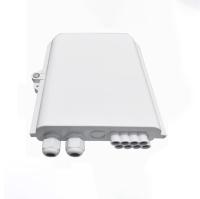 China Outdoor ABS 8 Cores Fiber Optic Distribuction Box Waterproof FTTH Terminal Box for sale