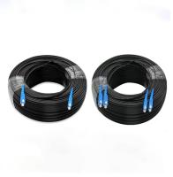 China LSZH Low Loss G657A1/A2 SC APC To SC APC FTTH Flat Drop Patch Cord for sale