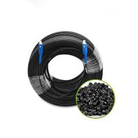 China LSZH Low Loss G657A1/A2 SC APC To SC APC FTTH Flat Drop Patch Cord for sale