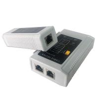 China ABS Plastic Cat5, Cat5e, Cat6, Cat6A, RJ45 RJ11 Network Cable Tester for sale