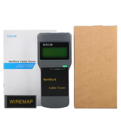 China SC8108 LAN RJ45 Cable Network Cable Tester for sale
