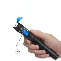 China 650nm Visible Red Laser Visual Fault Locator with 1mW to 50mW Output Power and 18~22km Detection Range Fiber Optic Tester for sale