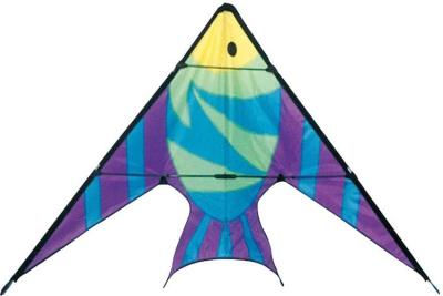 China Variability of the diamond stunt kite  fish sharp style with beach for sale