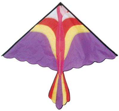 China Stackable Colorized Ripstop Kite , Sky Delta Kites For Kids Beach Sporting for sale