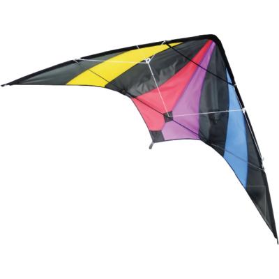 China Oem 140*74cm Dual Line Delta Stunt Kite With Woven Roving Material for sale