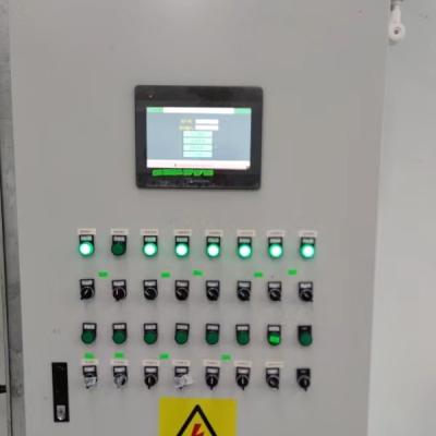 China Custom PLC Control Cabinet for Water Purification Systems IP55 1.5mm Steel for sale