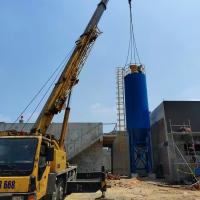 China Customizable Lime Supply Tank Water Treatment Storage Equipment 10T to 100T Capacity for sale