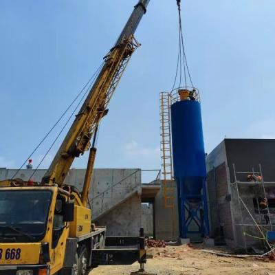 China Customizable Lime Supply Tank Water Treatment Storage Equipment 10T to 100T Capacity for sale