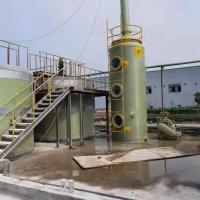 China Customizable FRP Absorption Tower 3000-45000 M3/H Industrial Waste Gas Treatment System for sale