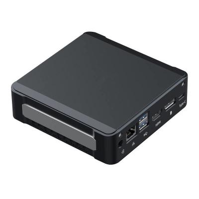 China Aluminum Case Mini PC with Intel Core i5-10210U/i7-10510U, 8GB DDR4 RAM, 256GB SSD, 128×128×38mm Compact Design for sale