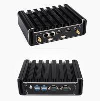 China Intel Celeron J4105 Mini Industrial PC 4GB RAM 128GB Storage 180×125×55mm Aluminum Case for sale