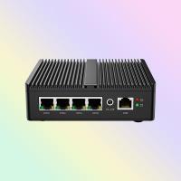 China Industrial Fanless Mini PC N5105 4-Core Processor with 4GB RAM and 128GB SSD - Compact 136×125×45mm Aluminum Chassis for sale