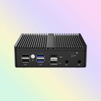 China Industrial Fanless Mini PC N5105 4-Core Processor with 4GB RAM and 128GB SSD - Compact 136×125×45mm Aluminum Chassis for sale