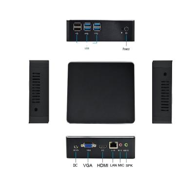 China Sunspad NUC Mini PC 128×128×38mm Intel Core i3/i5/i7 with Windows 10 and DDR3L Memory for sale