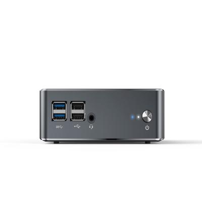 China Industrial Mini PC Intel i3-1115G4 11th Gen with 4K Display Support, 128x128x38mm Compact Design for sale