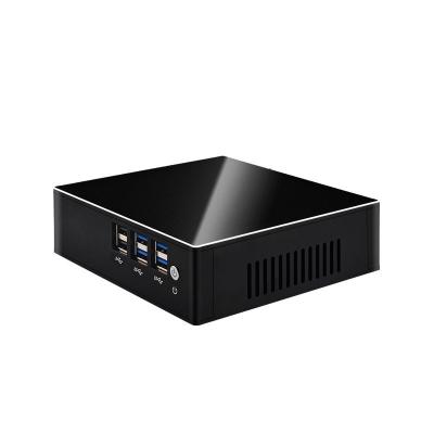China Sunspad Mini PC Core i3 10110U Wall-Mounted Desktop with Dual HDMI 4K Display and 2 Gigabit LAN Ports - 150x135x45mm Compact Design for sale
