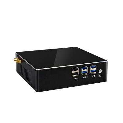 China Intel Core i7 10510U Mini PC with 4K Support, Dual LAN, 150x135x45mm Compact Desktop Computer for sale