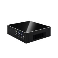 China Intel Core i7 10510U Mini PC with 4K Support, Dual LAN, 150x135x45mm Compact Desktop Computer for sale