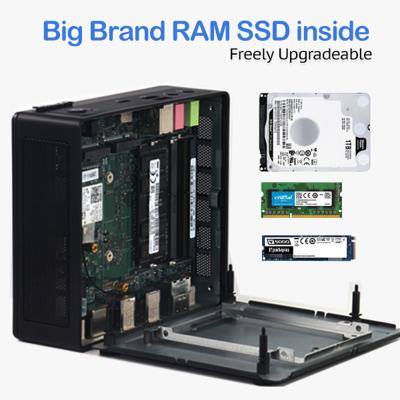 China Intel 11th Gen Core i7-1165G7 Mini PC with 2xHDMI, DDR4-2666 Memory and M.2 NVMe Storage for sale