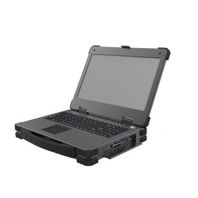 China 15.6 Inch Rugged Laptop with 12000mAh Battery, Intel Core i7/i9 9th Gen CPU and IP54 Waterproof Rating for sale
